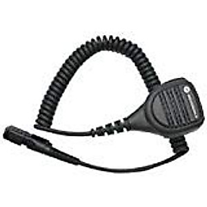 Motorola PMMN4075A PMMN4075 Windporting Remote Speaker Microphone, Submersible IP57 - Small Size Microphone, Windporting, IP57