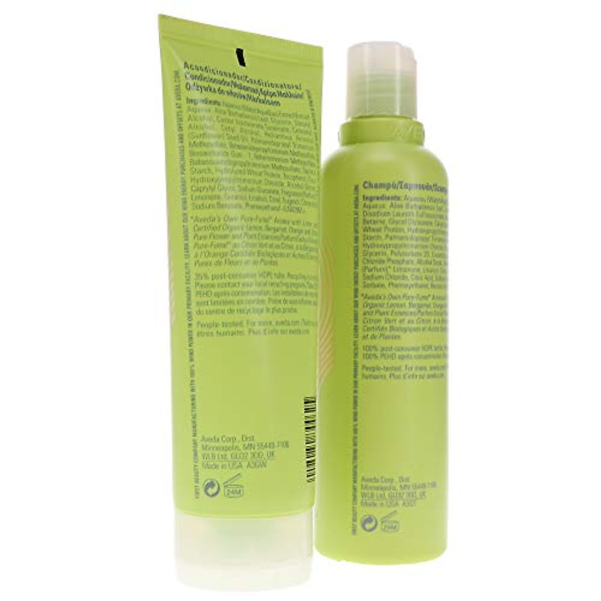 Aveda Be Curly Conditioner 6.7oz and Shampoo 8.5 oz Duo Set