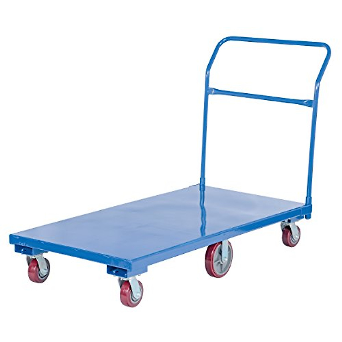 Vestil FLAT-C Flat Bed Cart, 60" Length, 30" Width, 42-1/2" Height, 2000 lbs Capacity