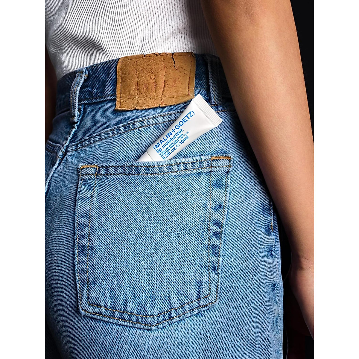 Malin + Goetz Lip Moisturizer for Men & Women, 0.3 Fl. Oz. - Hydrating Lip Gel for Chapped Lips, Nourishing Dry Lip Treatment, Vegan & Cruelty Free