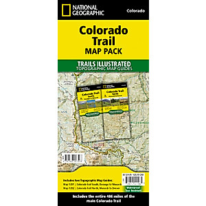 Colorado Trail [Map Pack Bundle] (National Geographic Trails Illustrated Map)