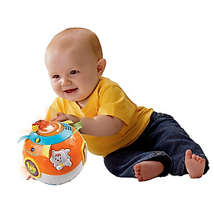 VTech Move and Crawl Ball, Orange
