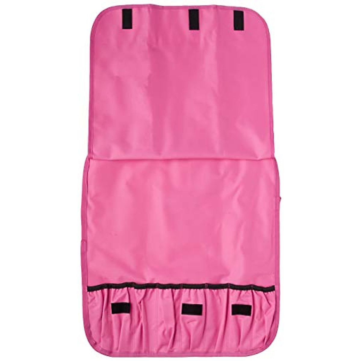Mercer Culinary 7-Pocket Knife Roll Storage Bag, Pink