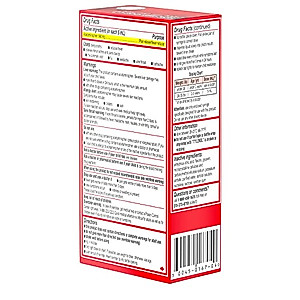 Infants' Tylenol Acetaminophen Medicine, Pain & Fever Relief, Dye-Free Cherry, 1 fl. oz