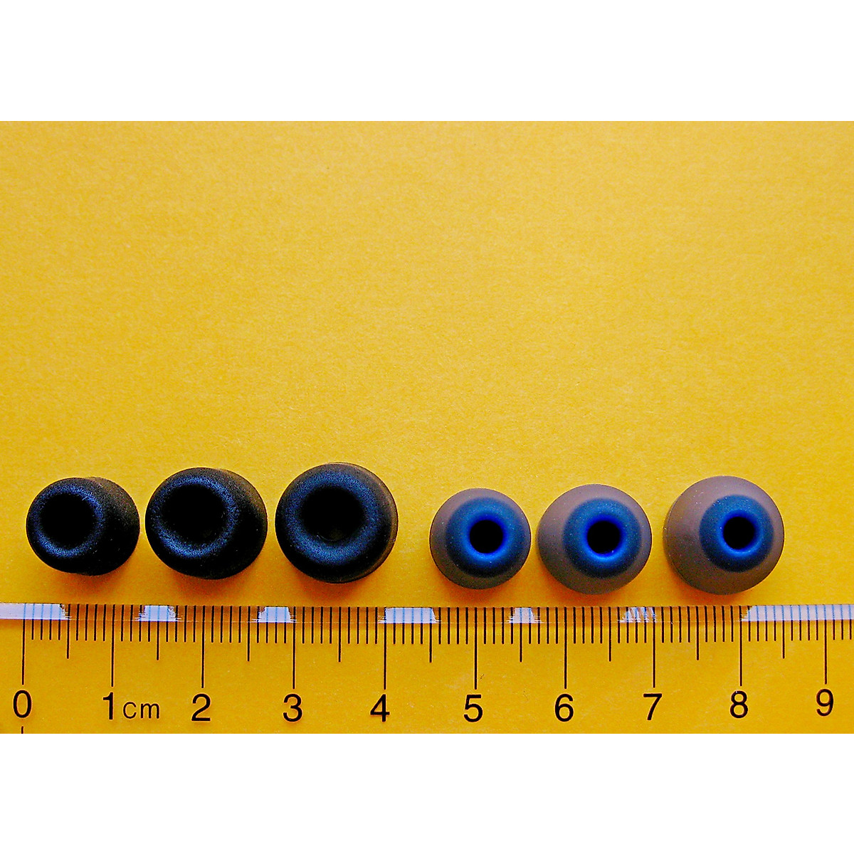 12pcs (BMF-B)- S/M/L Premium Memory Foam and Round Replacement Earbuds Ear Tips Compatible with Plantronics Backbeat Go 3 and Go 2 Wireless in Ear Earphones Headphones