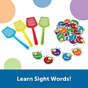 Learning Resources LER8598 Sight Words Swat! A Sight Words Game