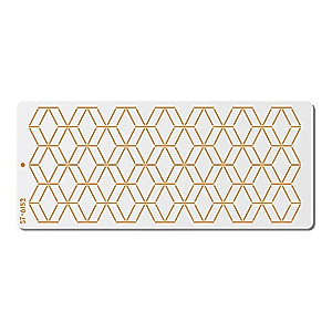 AK ART KITCHENWARE 15 PCS Plastic Airbrush Cookie Cake Stencils for Cake Decoration Fondant Decorating Stencils for Wall Painting Drawing Stencil Set Cake Tools ST-6151~6165