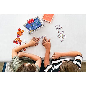 Osmo Genius Starter Kit - 7 Educational iPad Games for Spelling & Math, Ages 6-10