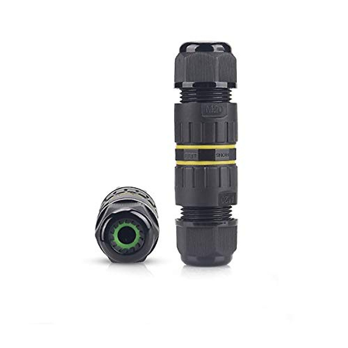 Junction Box Outdoor Waterproof Cable Connector, M20, IP68, Used for Maintenance and Power Expansion. Suitable for 5-core Cables (5mm-12mm)