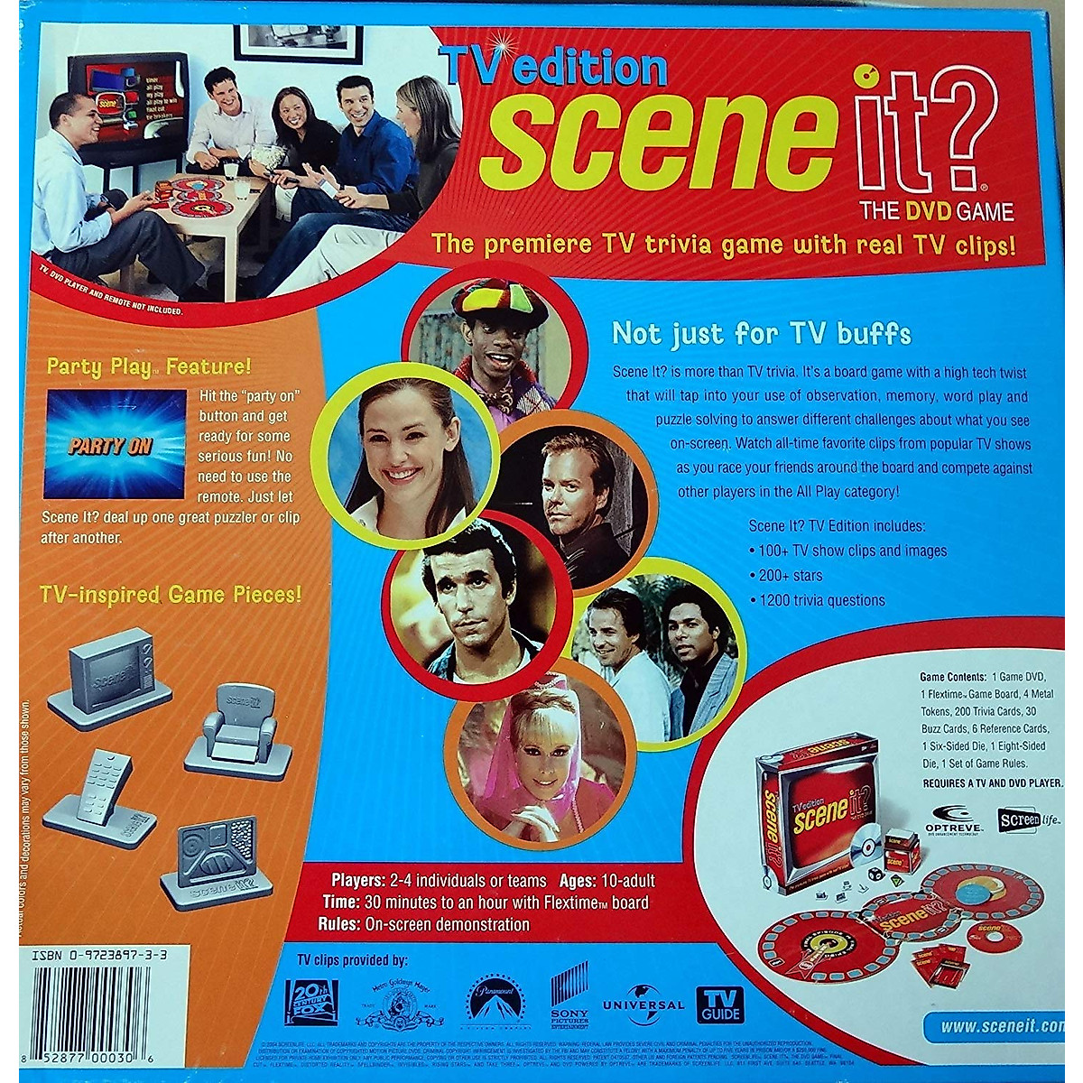 Scene It? TV Edition DVD Game ~ 2004