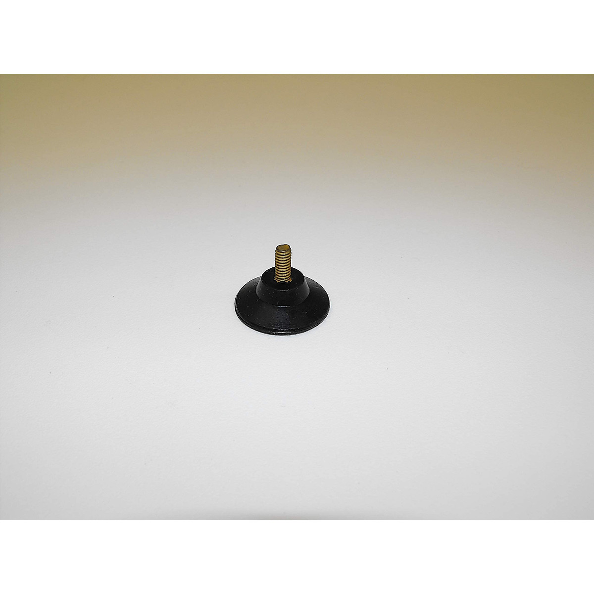 JL Missouri Parts 4X 3/8" #8-32 Screw in 1" Rubber Suction Cups, 5/16" Tall, Made in USA Isolator Foot