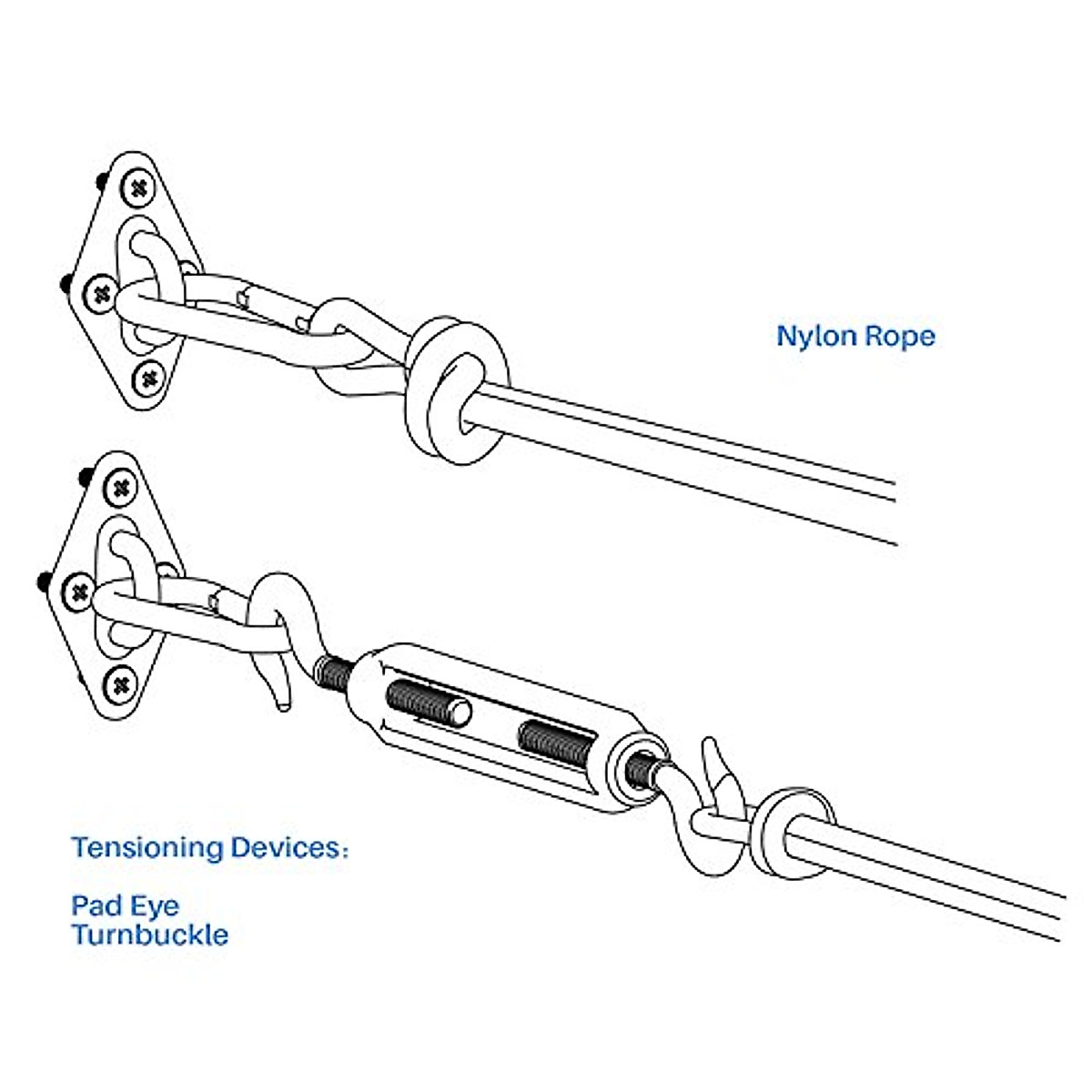 E&K Sunrise Light Gray 6' x 8' Waterproof Sun Shade Sail UV Resistant Block Durable Awning Fabric Cloth Screen for Outdoor Patio Lawn Garden with Hardware Kits -Customized