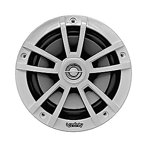 Infinity 6.5" Marine Speakers (Qty 2) 1 Pair of OEM Replacement Speakers w/ Enrock 50ft Wire (White) 622MWB
