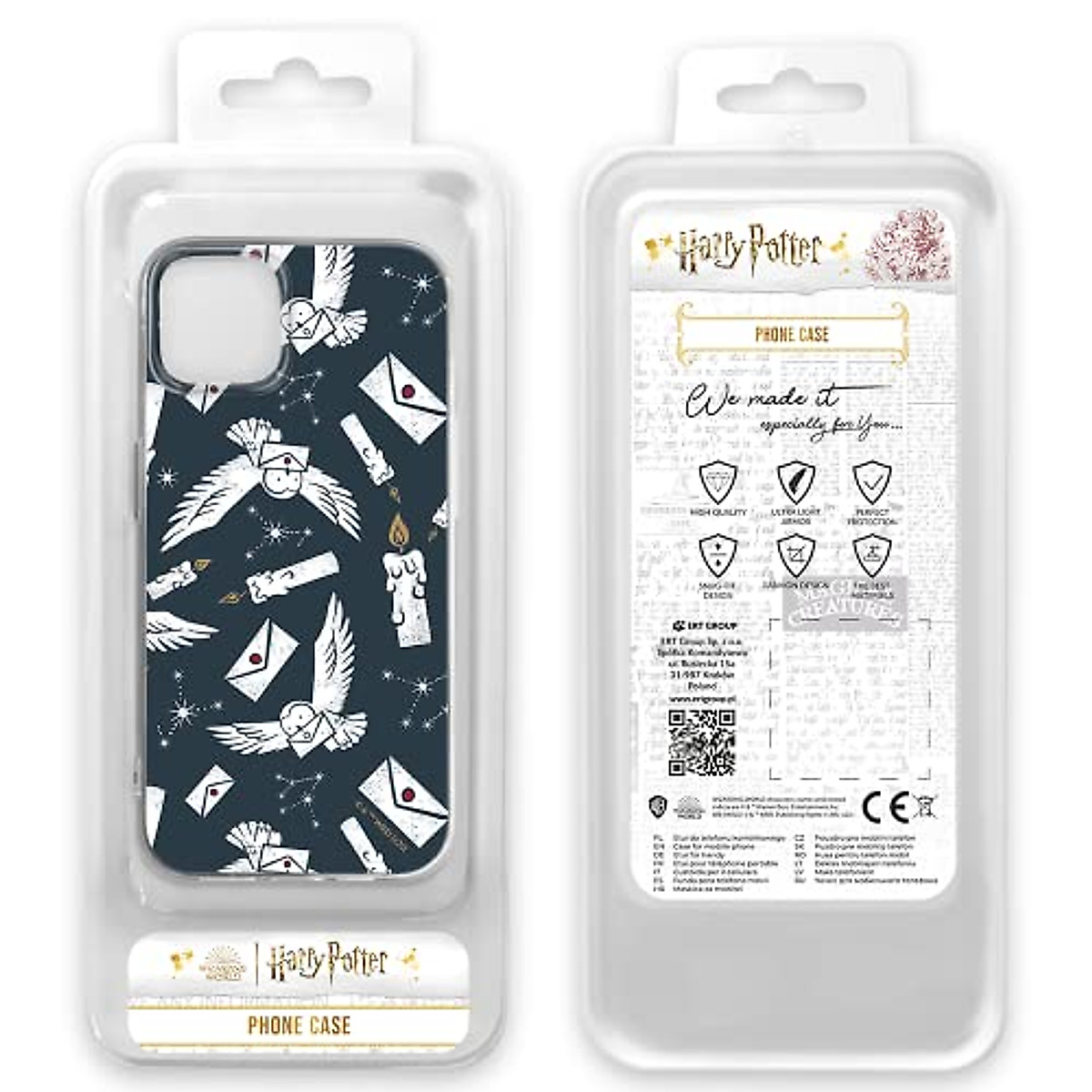 ERT GROUP Mobile Phone case for iPhone 14 Original and Officially Licensed Harry Potter Pattern 034 optimally adapted to The Shape of The Mobile Phone, case Made of TPU