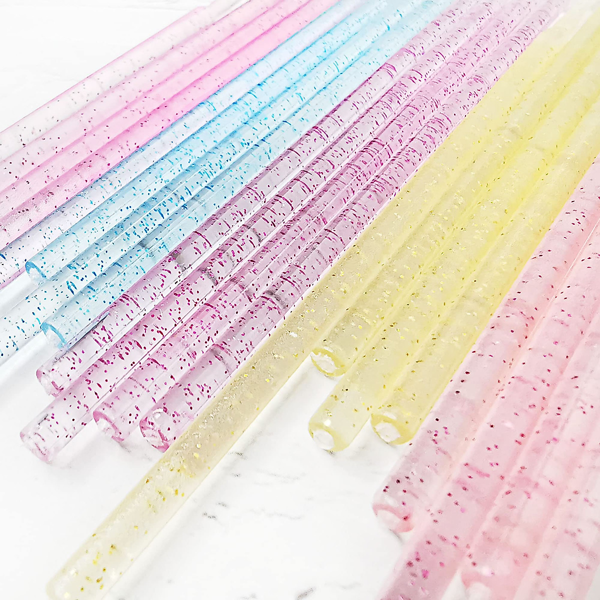 ZYIGYI 500 PCS Disposable Micro Cotton Swabs Brush Applicators, Microswabs for Eyelash Extension, Lips Mascara Wands 5 Color