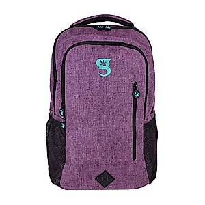 geckobrands Ambition Backpack – School/Work Backpack, Purple/Teal