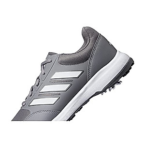 adidas Men's TECH Response 3.0 Golf Shoe, Grey Four/FTWR White/Grey Three, 10