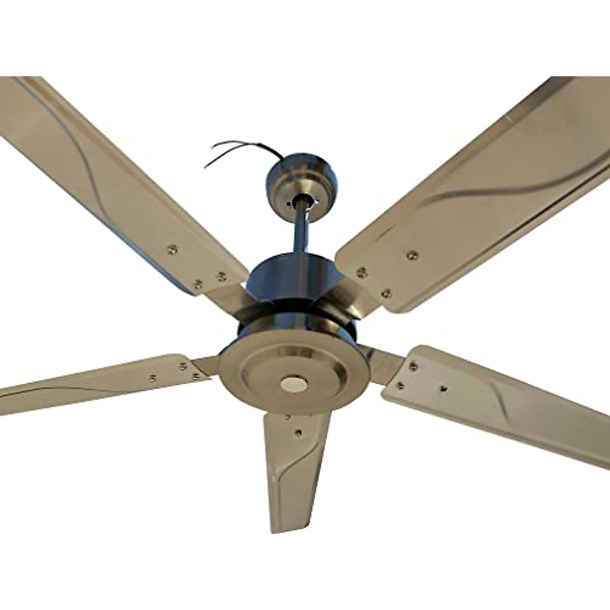 Outdoor Solar Stainless Steel Ceiling Fan with Remote Control