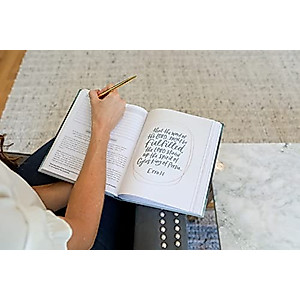 The Bible in a Year: A Guided Bible Study Reading Plan to Read the Bible in 52 Weeks (Premium Hardcover Keepsake Edition)