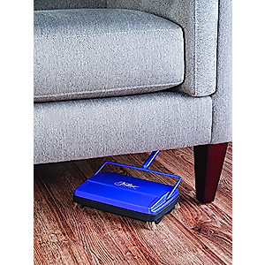 Fuller Brush 17033 Carpet & Floor Sweeper- Mini Stick Cleaner for Hardwood Surfaces, Wood Floors, Laminate, Tile