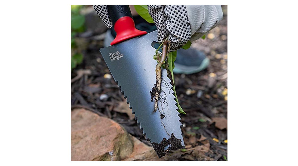 Radius Garden Root Slayer Trowel - Heavy-Duty Root Cutting Tool