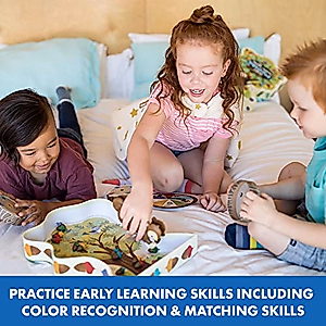 Educational Insights The Sneaky, Snacky Squirrel Game, 4 players, for Preschoolers & Toddlers, Gift for Toddlers Ages 3+