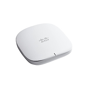 Cisco Business 150AX AX1480 Dual Band WiFi 6 Access Point, White (CBW150AXBNA)
