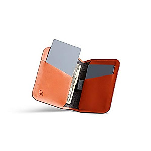 Bellroy Apex Slim Sleeve (Slim Bifold Leather Wallet, RFID Protected) - Indigo