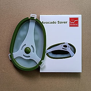 wonderoad Easier to Keep Fresh with Special Soft Silicone Mat | Avocado Holder Saver Keeper Storage Container for Fridge