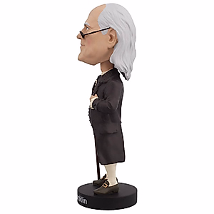 Royal Bobbles Benjamin Franklin American Founding Father Collectible Bobblehead Statue