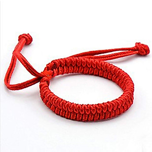 Zittop Chinese Feng Shui Lucky Strap Friendship Handmade Bracelet Red String Rope Men Women Fashion Jewelery.