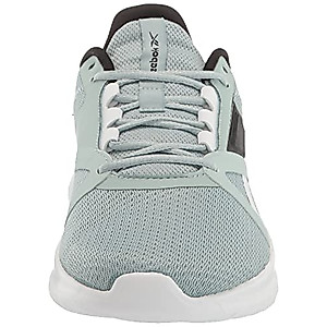 Reebok Women's EnergyLux 3.0 Running Shoe, Seaside Grey/Black/Pure Grey, 9 US Women