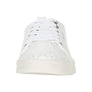 Calvin Klein Womens Michaela White/White 8 M