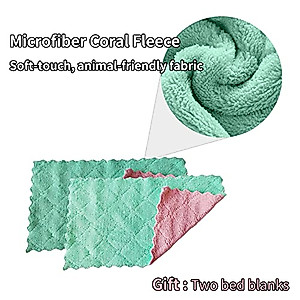 wcgfoever Guinea Pig Bunk Bed for Cage, Multi-Level Sleep Bed with 2 Blankets, Small Animals Cage Habitat Decor, Bedding for Guinea Pig Chinchilla Rat Hedgehog, Blue