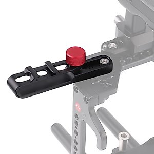 FOTGA Solid State Drive SSD Holder Bracket with 1/4"-20 Screws Lock,Cold Shoe Mount for Samsung T5 SSD BMPCC 4K 6K Pro Zcam Camera