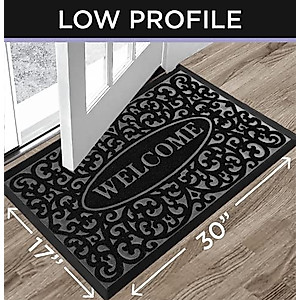 ubdyo Door Mat - Absorbent Door Mats - Front Door Mat - Doormat - 30x17 - Welcome Mat - Welcome Mats - Mat - Door Mats - Entryway - Door Mat