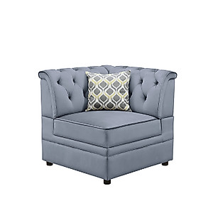 ACME Sofa, Gray Velvet