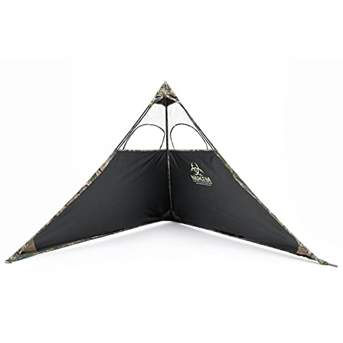 Nukem Grab & Go Hunting Ground Blind - TrueTimber HTC Green - Lightweight Stake-Free Pop Up Turkey & Deer Blind (Standard)