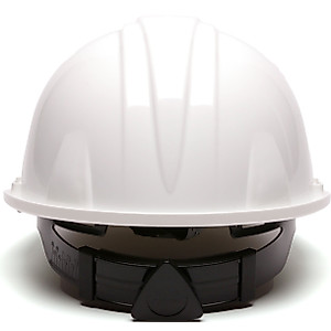 Pyramex SL Series Cap Style Hard Hat 6 Point Ratchet White