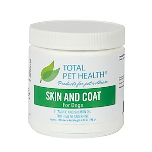 Total Pet Health TP0790 70 Skin & Coat Support Tablet for Dogs - 70 Count