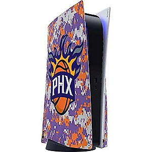 Skinit Decal Gaming Skin Compatible with PS5 Console - Officially Licensed NBA Phoenix Suns Digi Camo Design