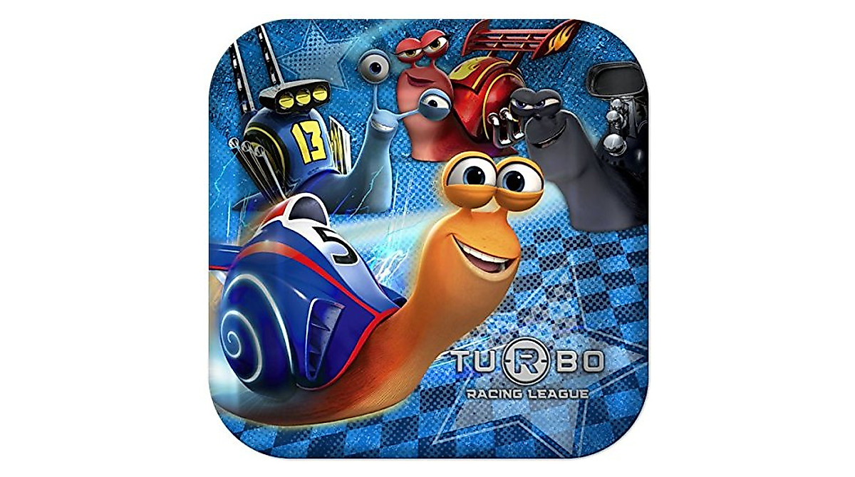 Turbo Movie Birthday Party Supplies & Decorations for 16