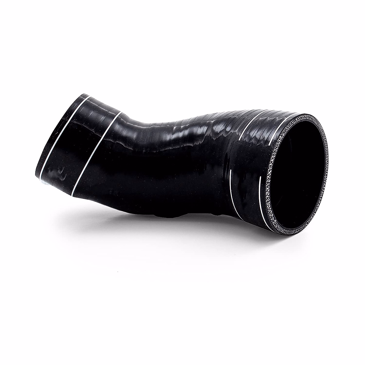 Mishimoto MMICP-SUP-20BK Performance Charge Pipe, Compatible With Toyota Supra GR 3.0L 2020+, Micro-Wrinkle Black