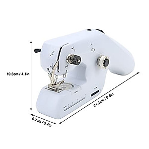 Handheld Sewing Machine, Mini Portable Electric Sewing Machine Cordless Sewing Machine for Adult Easy to Use and Fast Stitch Suitable for Clothes Fabrics DIY Home Travel
