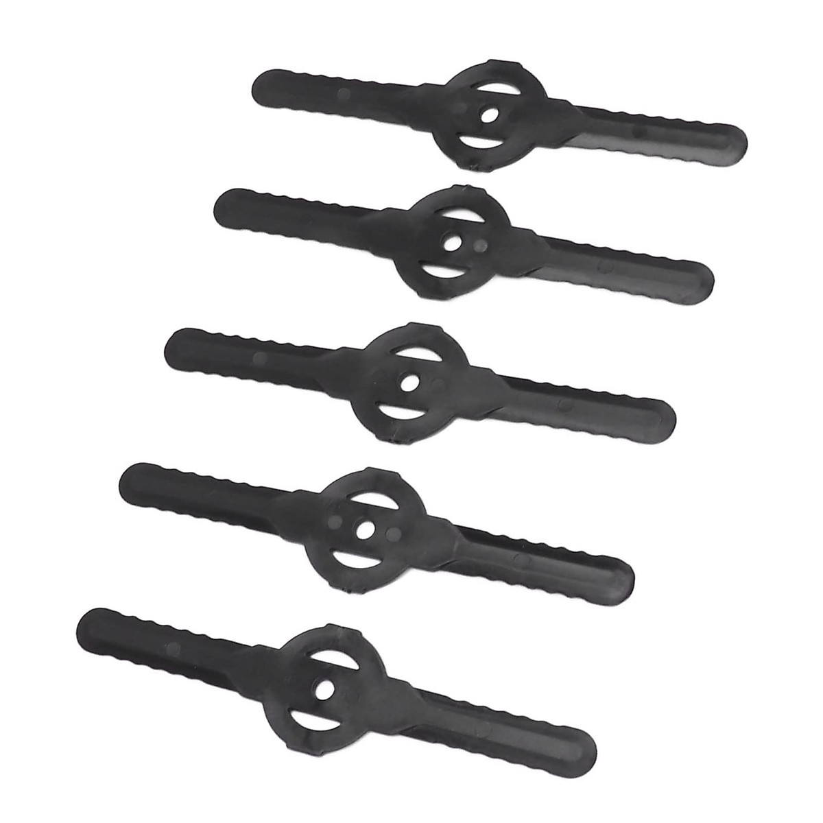 Gavigain 30PCS Head Blades,String Trimmer Head Blades Replace Plastic Cutter Blades Replacement Wacker Head Blades Longs Lawn Mowing Eater Blades Accessories for Cordless Grass Trimmer