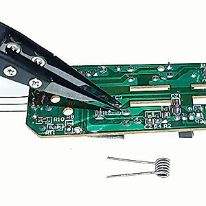 Black Ceramic Tweezers Set - Antistatic,Anticorrosion,Antimagnetic,Highly Heat Resistant up to 3000F(3Pack)