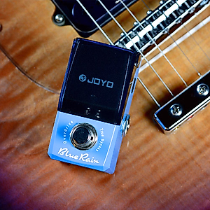 JOYO Overdrive Mini Pedal for Electric Guitar Pedal Effect - True Bypass Ironman Series (Blue Rain JF-311)