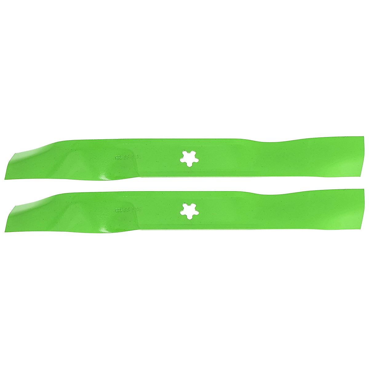 8TEN LawnRAZOR Mower Blade Set for AYP Husqvarna Poulan LT 120 38 inch Deck 134148 139774 532134148 532139774 (Mulching)