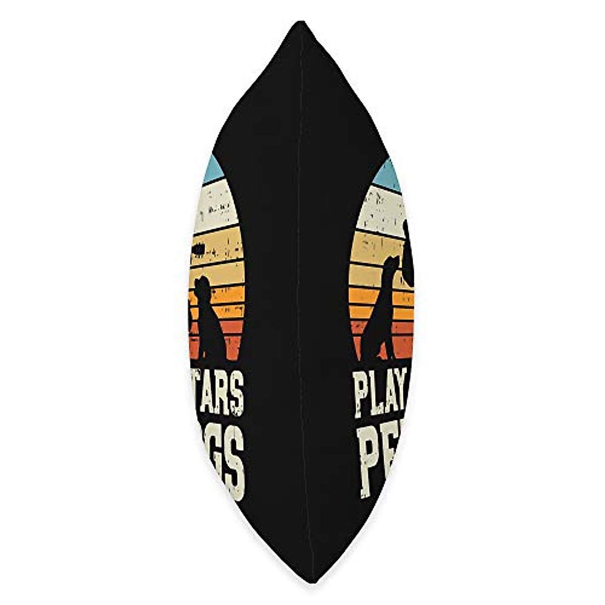 BoredKoalas Guitar Pillows Musician Men Women Gift Play Guitars Pet Dog Retro Music Guitarist Animal Lover Gift Throw Pillow, 18x18, Multicolor