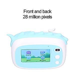 Instant Print Camera, Time-Lapse Photography Play Classic Snake Games Smart Child Print Camera for Travel for Kid